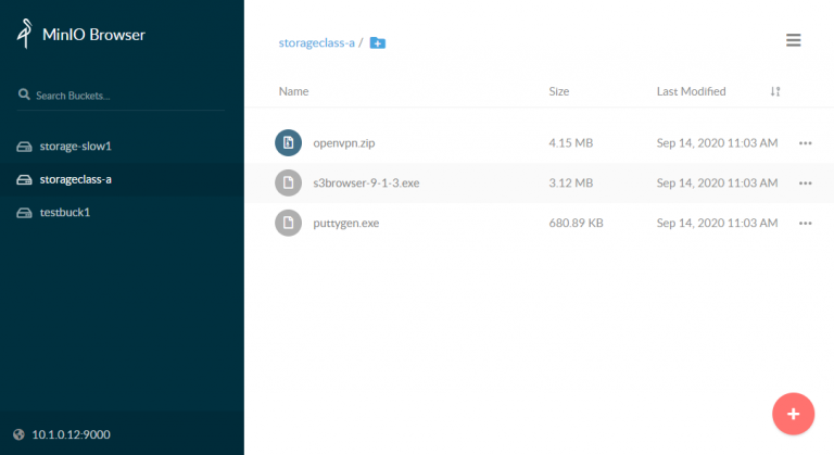Minio installieren und konfigurieren - Minio Cluster - Docker