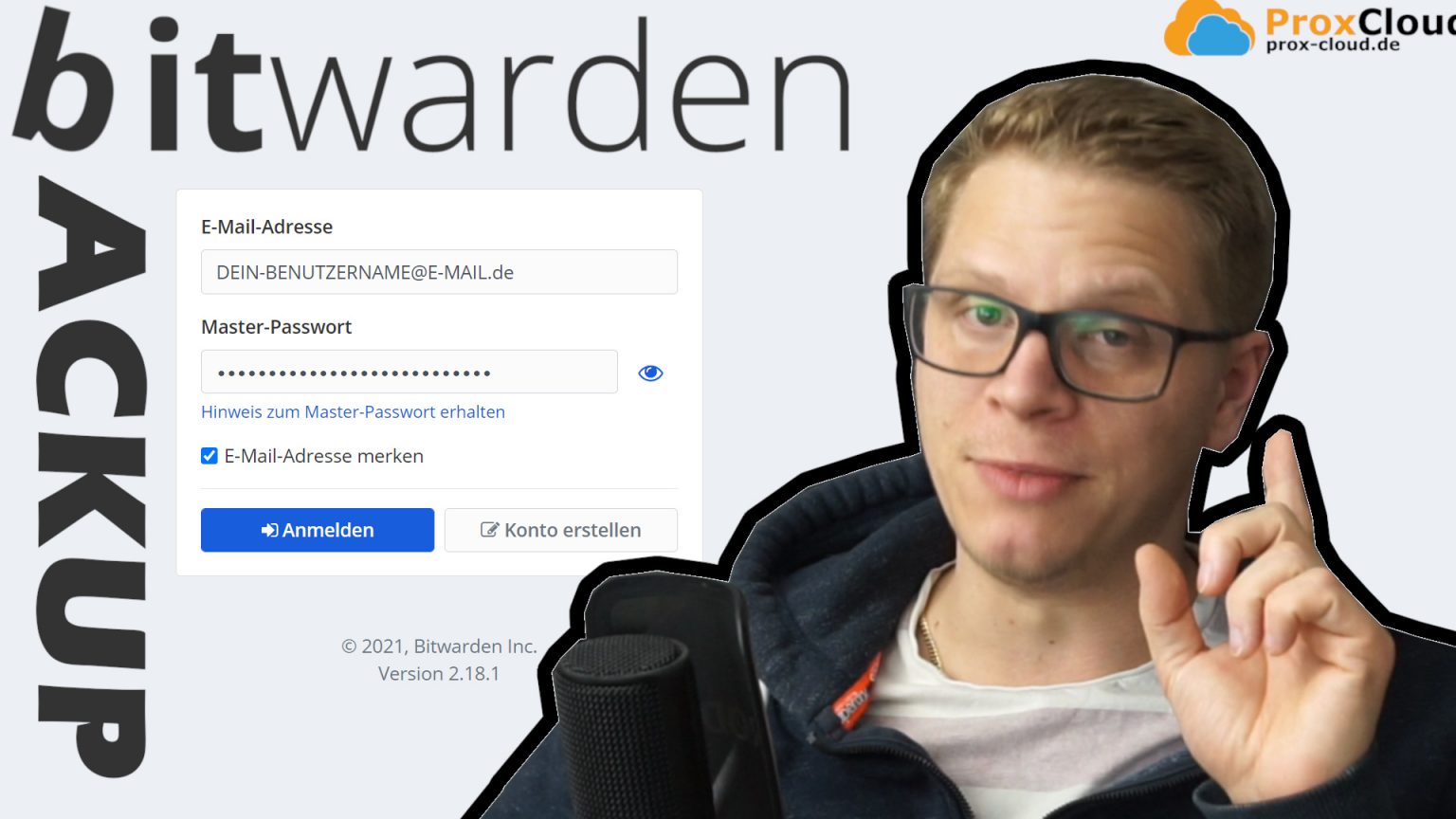 Bitwarden Backup - Verschiedene Backup Methoden