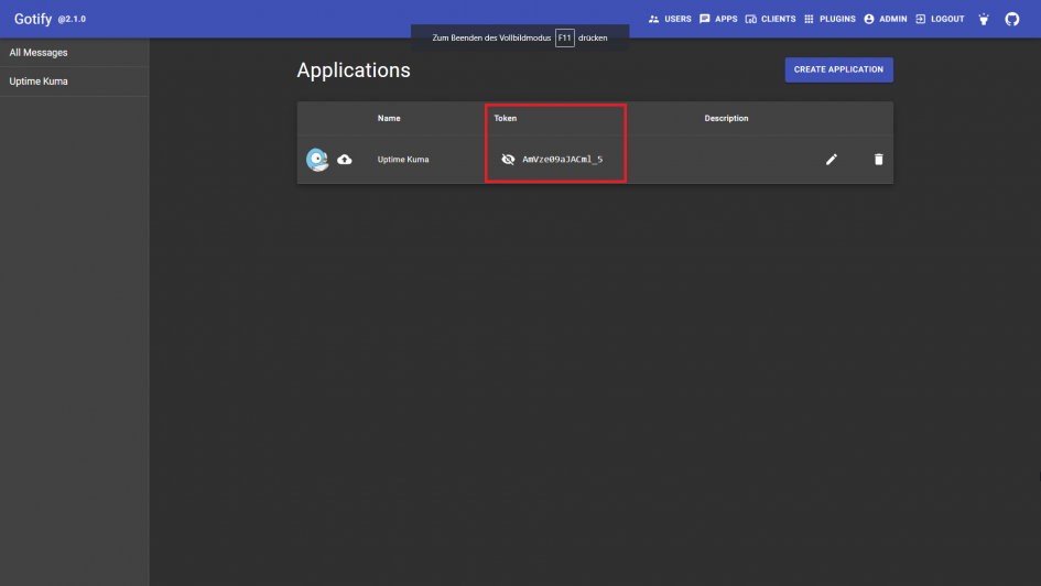 Gotify - Eigener Benachrichtigungsserver mit Docker installieren