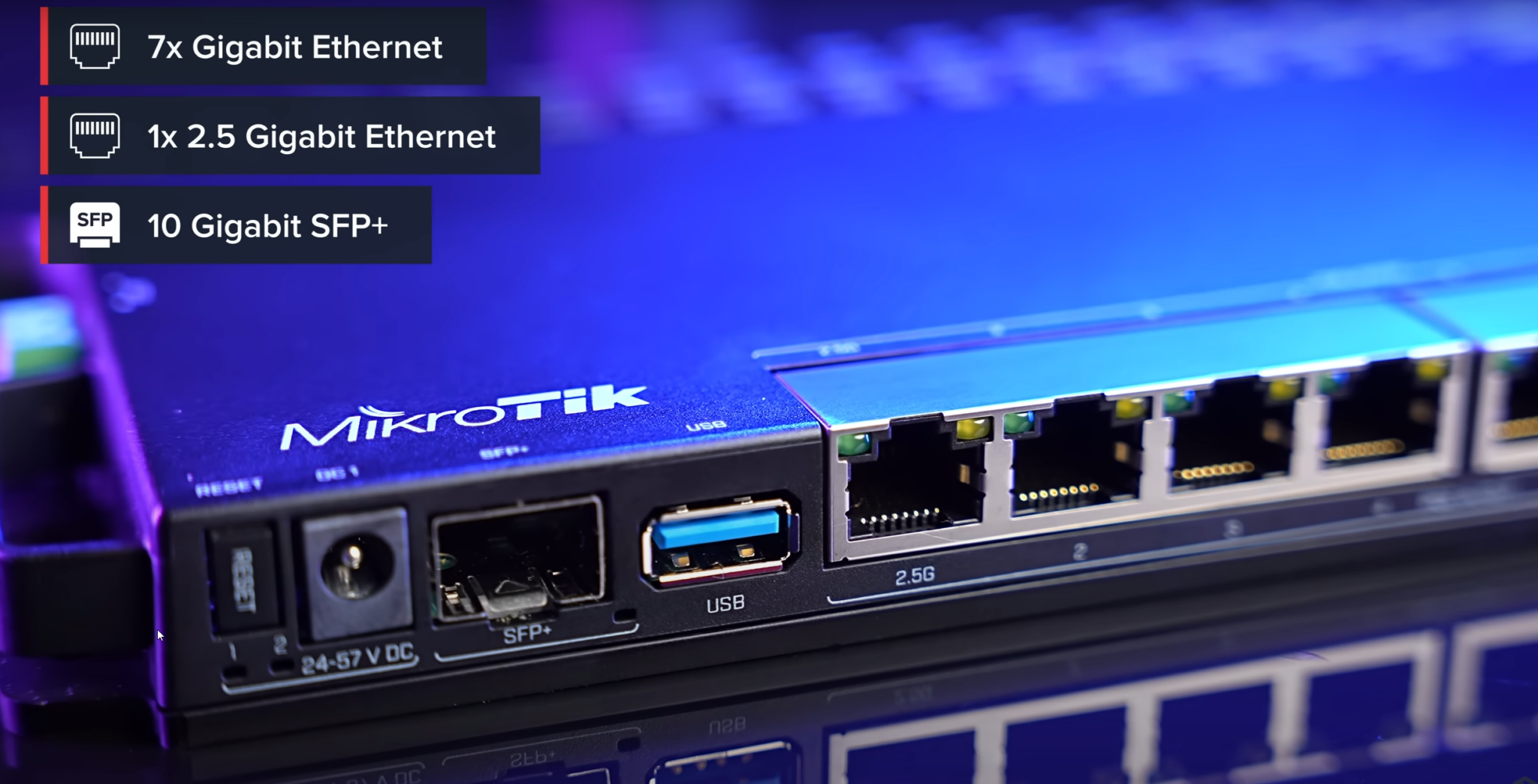 Mikrotik RB5009 Unboxing, Review, PoE und Performance Test