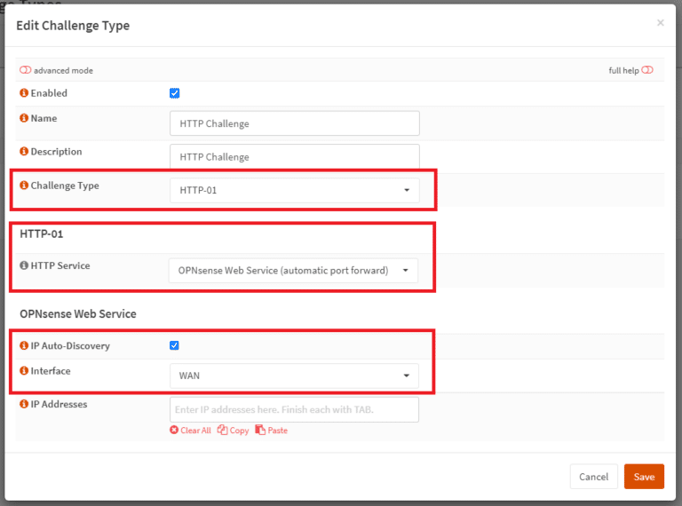 OPNsense - Let's Encrypt (ACME) sichere Zertifikate einrichten