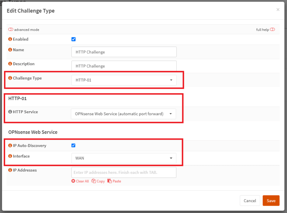 OPNsense - Let's Encrypt (ACME) sichere Zertifikate einrichten
