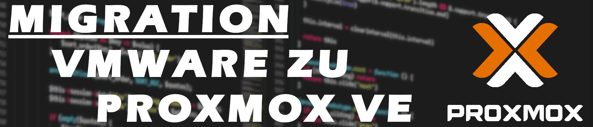 VM Migration von VMware zu Proxmox VE 8.1 - Anleitung