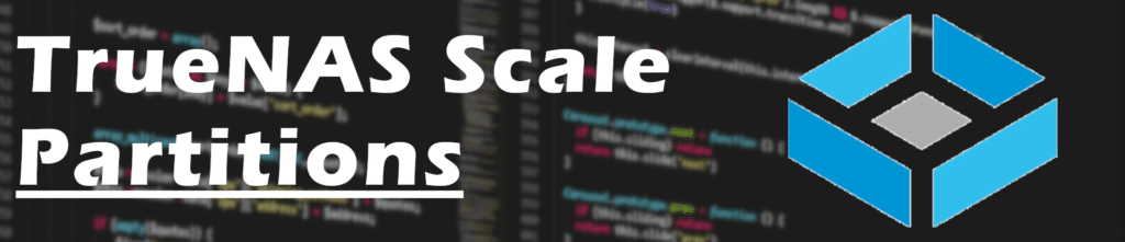 TrueNAS Scale auf einer Partition installieren anstatt der ganzen Disk