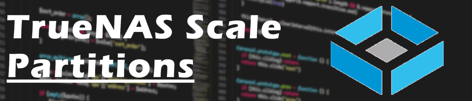 TrueNAS Scale auf einer Partition installieren anstatt der ganzen Disk