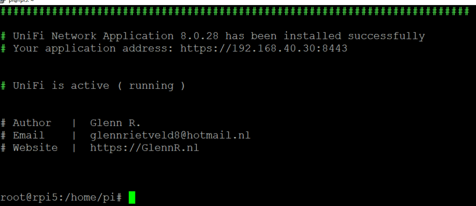 UniFi Network Controller auf dem Raspberry Pi 5 installieren