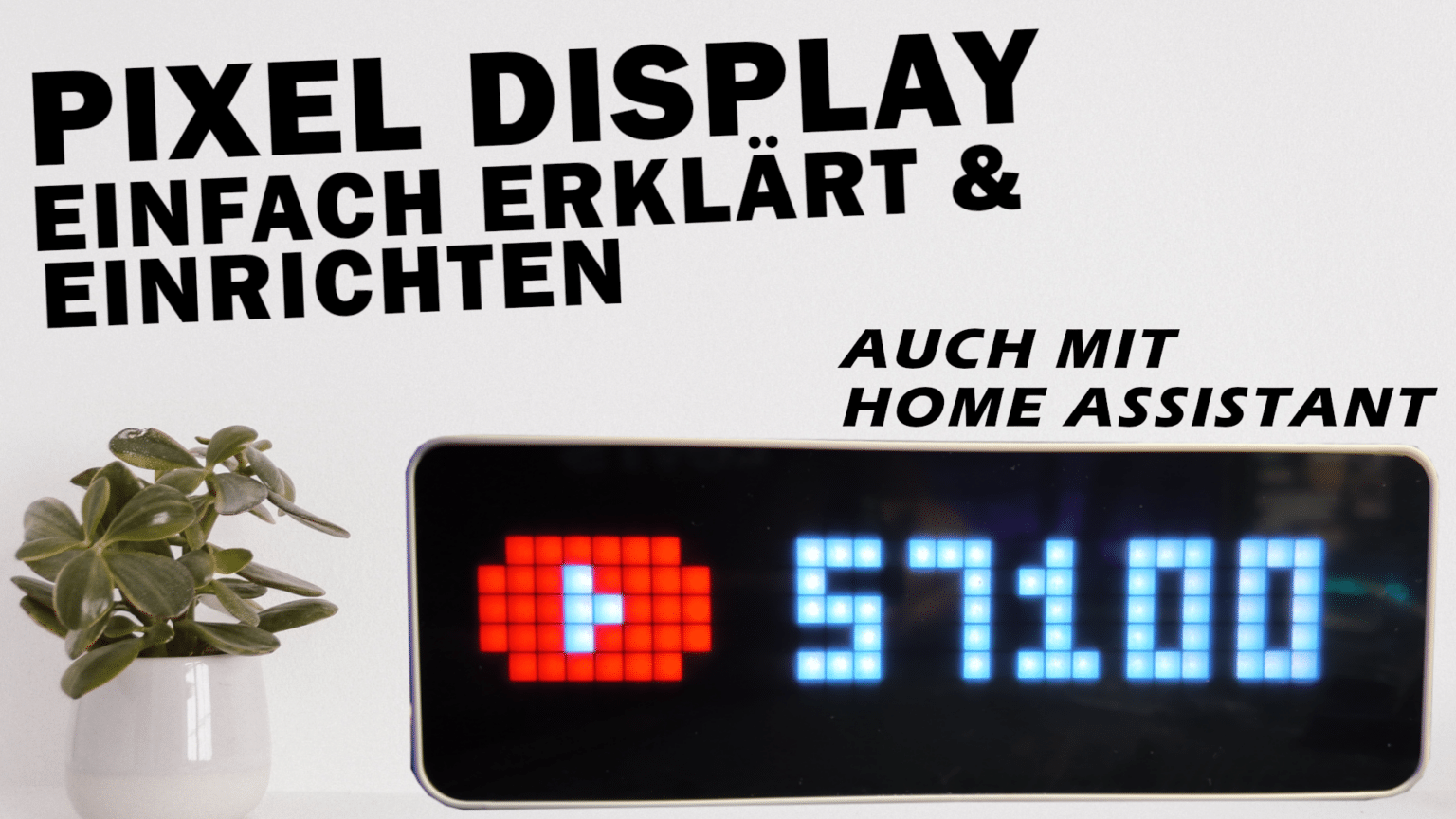 Smart Pixel Display Ulanzi TC001 - Home Assistant & MQTT