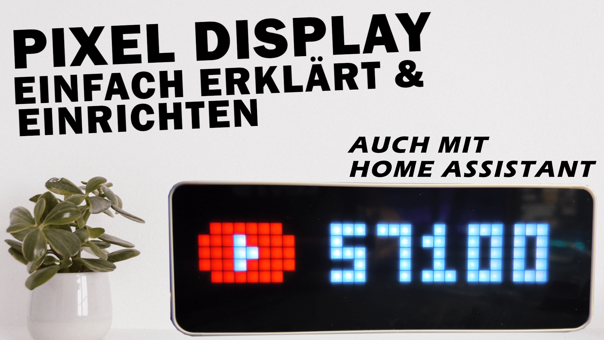 Smart Pixel Display Ulanzi TC001 - Home Assistant & MQTT