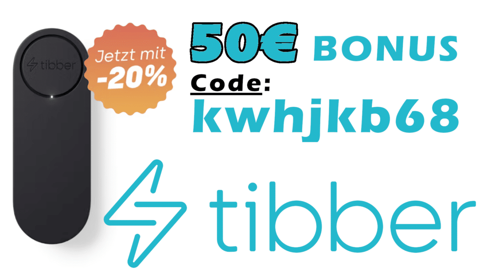Tibber Bonus Code - 50€ direkt für Tibber Pulse nutzen