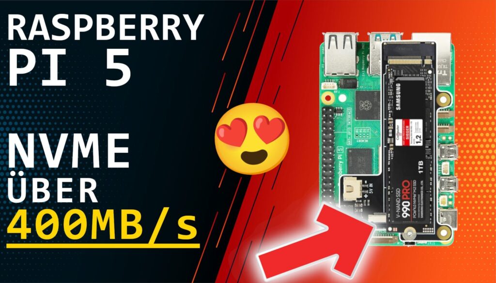 Raspberry Pi 5 mit NVMe HAT betreiben - Test & Erfahrung