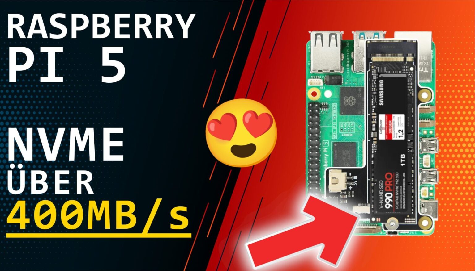 Raspberry Pi 5 mit NVMe HAT betreiben - Test & Erfahrung