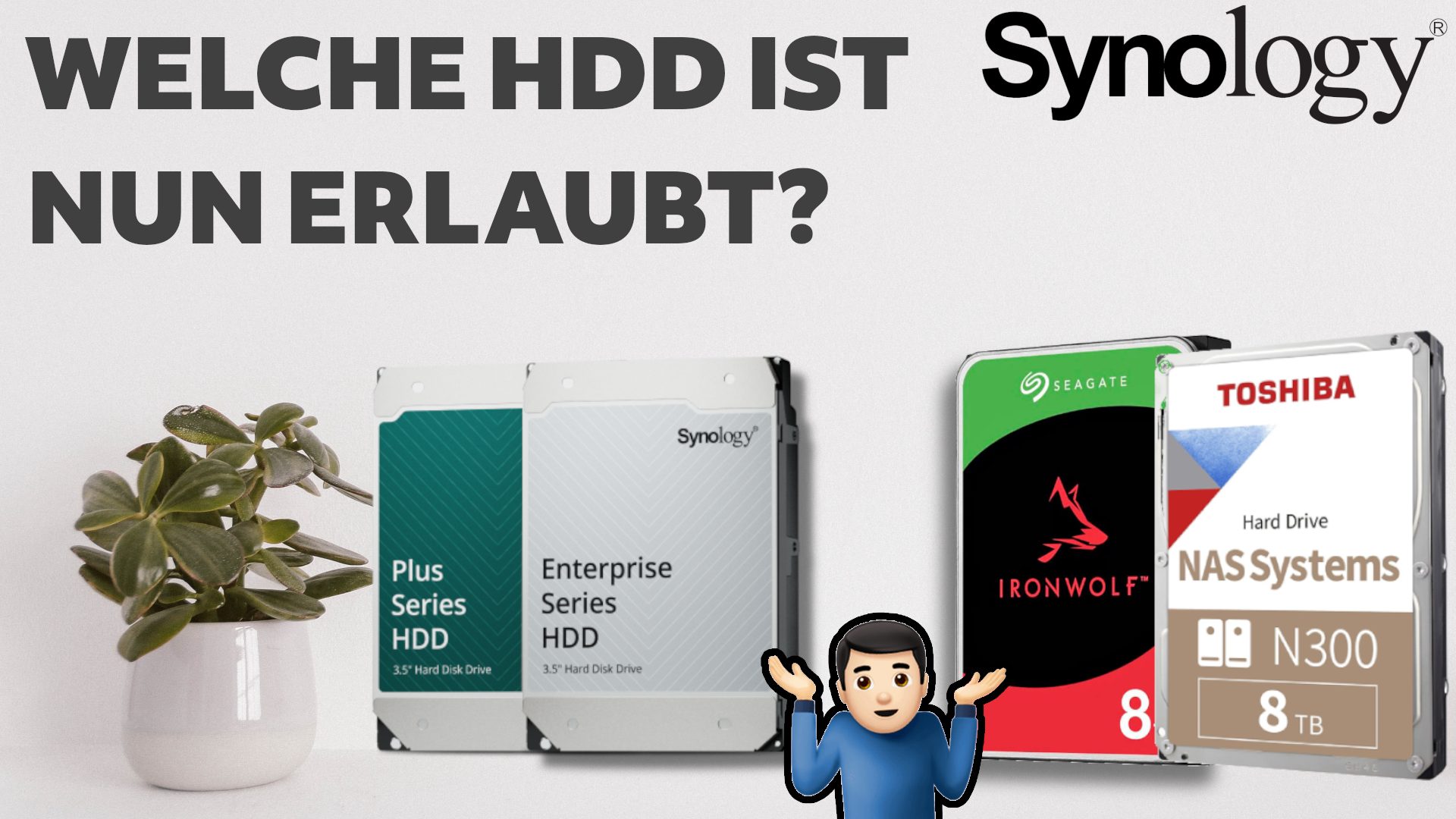 Synology HDD Kompatibilität - Was ist aktuell 2025 gültig?